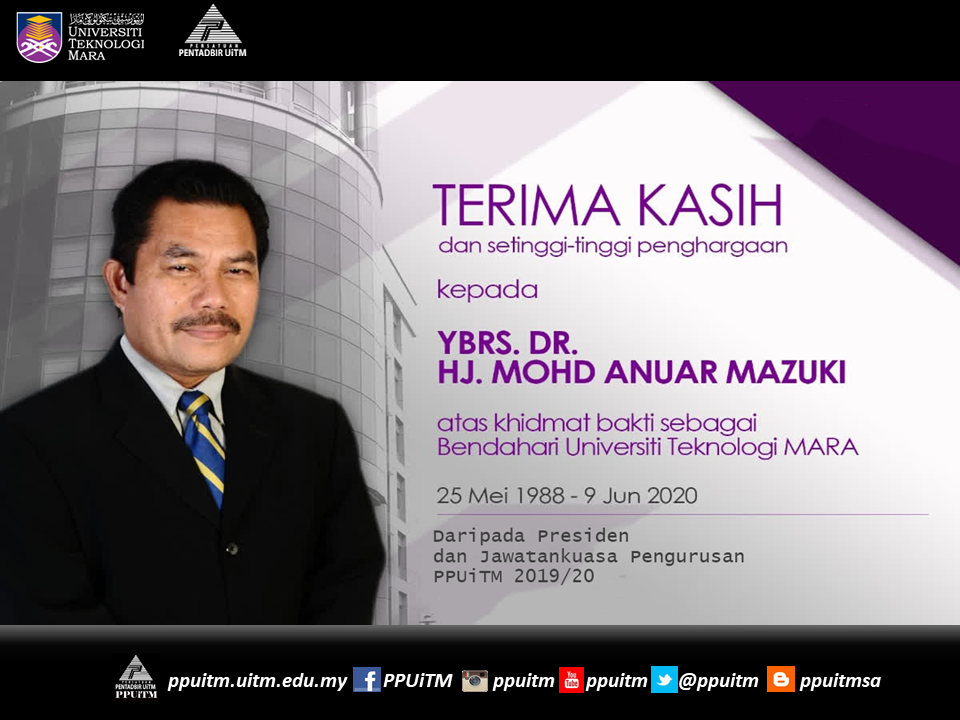 Terima Kasih dan Selamat Bersara YBSR. DR. HJ. Mohd Anuar Mazuki ... Terima Kasih dan Selamat Bersara YBSR. DR. HJ. Mohd Anuar Mazuki ...