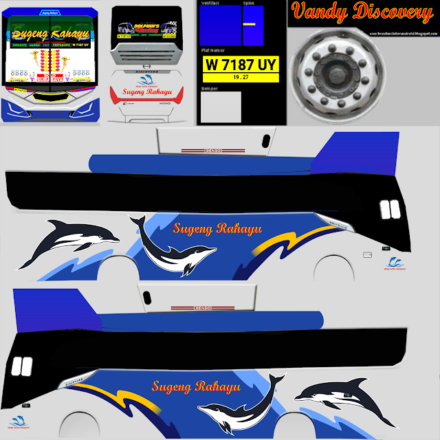 Download Livery BUSSID Sugeng Rahayu SHD Terbaru - Raina.id