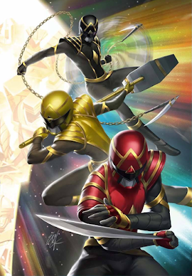 Reveladas as capas variantes de Power Rangers #1 que será lançado em ...