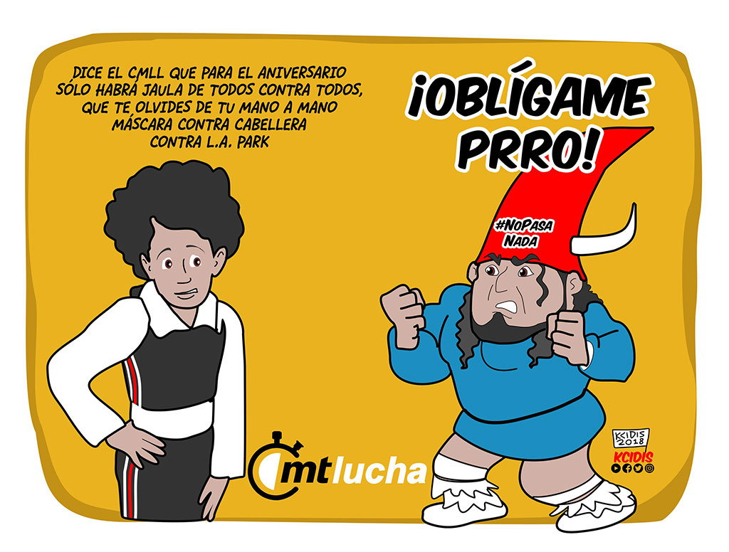 monoluchas de kcidis: Lucha Meme Oblígame Prro!
