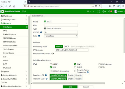 My Cybersecurity Journal: FortiGate Captive Portal