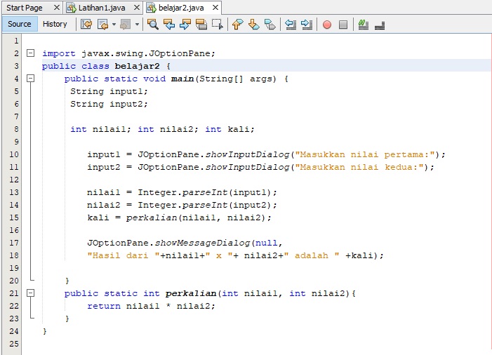 Mfadhlisblog Tutorial Menggunakan Joptionpane Pada Java Netbeans Ide 82
