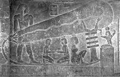 Los antiguos egipcios utilizaban la luz eléctrica