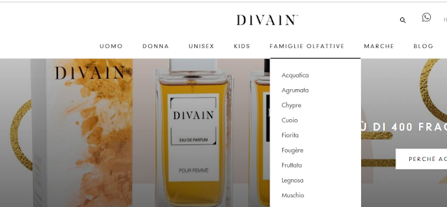 La Creatività di Anna!!!: Divain store online dove acquistare profumi ...