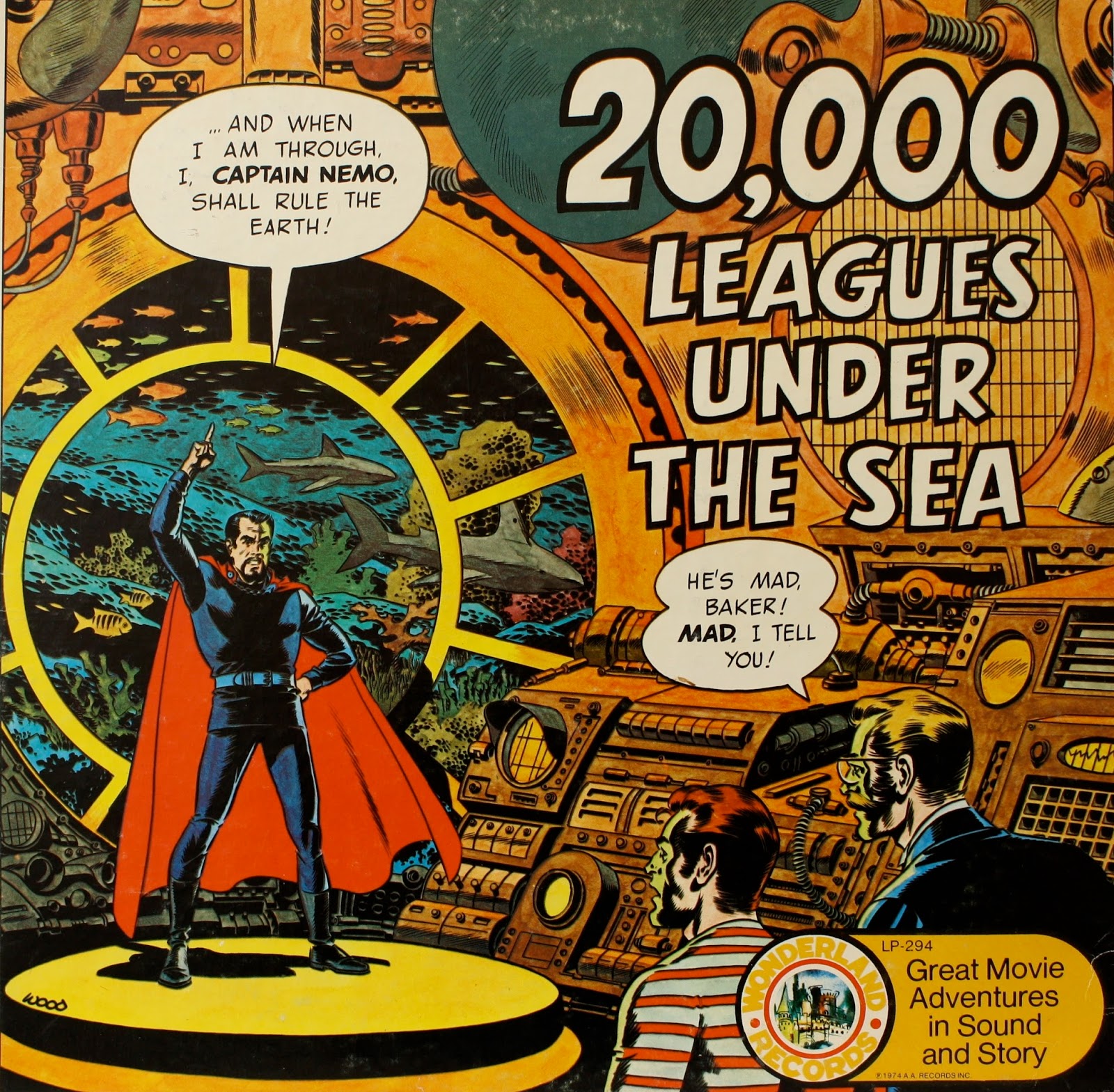 Cap'n's Comics: Cap'n Nemo by Jack Kirby and Wally Wood