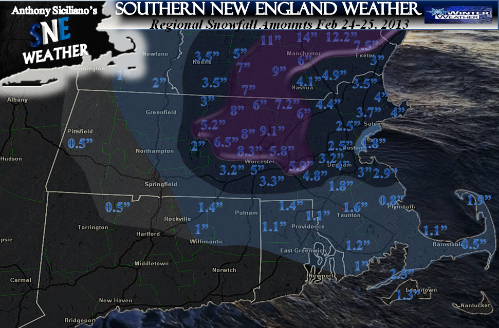 Southern New England Weather: Storm Graphics