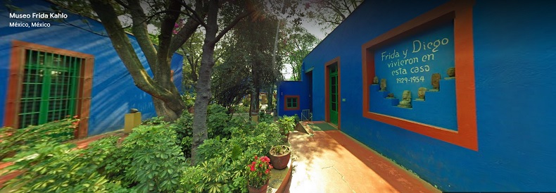 Museo Frida Kahlo, un recorrido virtual por la Casa Azul