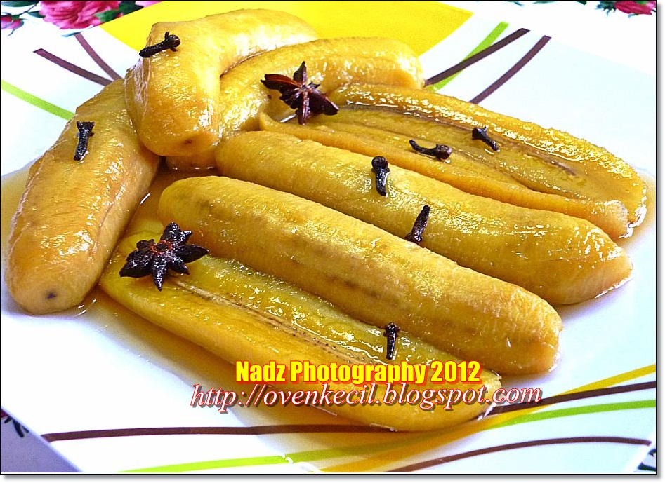 CUTE OVEN, SMALL KITCHEN: PISANG SIRA GULA HANGUS