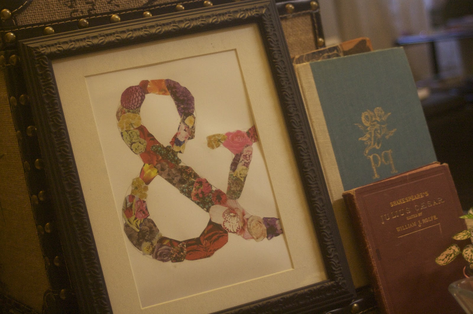 DIY Floral Ephemera Collage