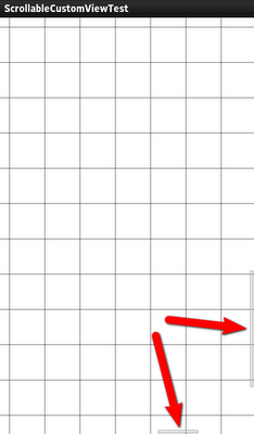Android の Custom View で Scrollbar を使用する | 穀風