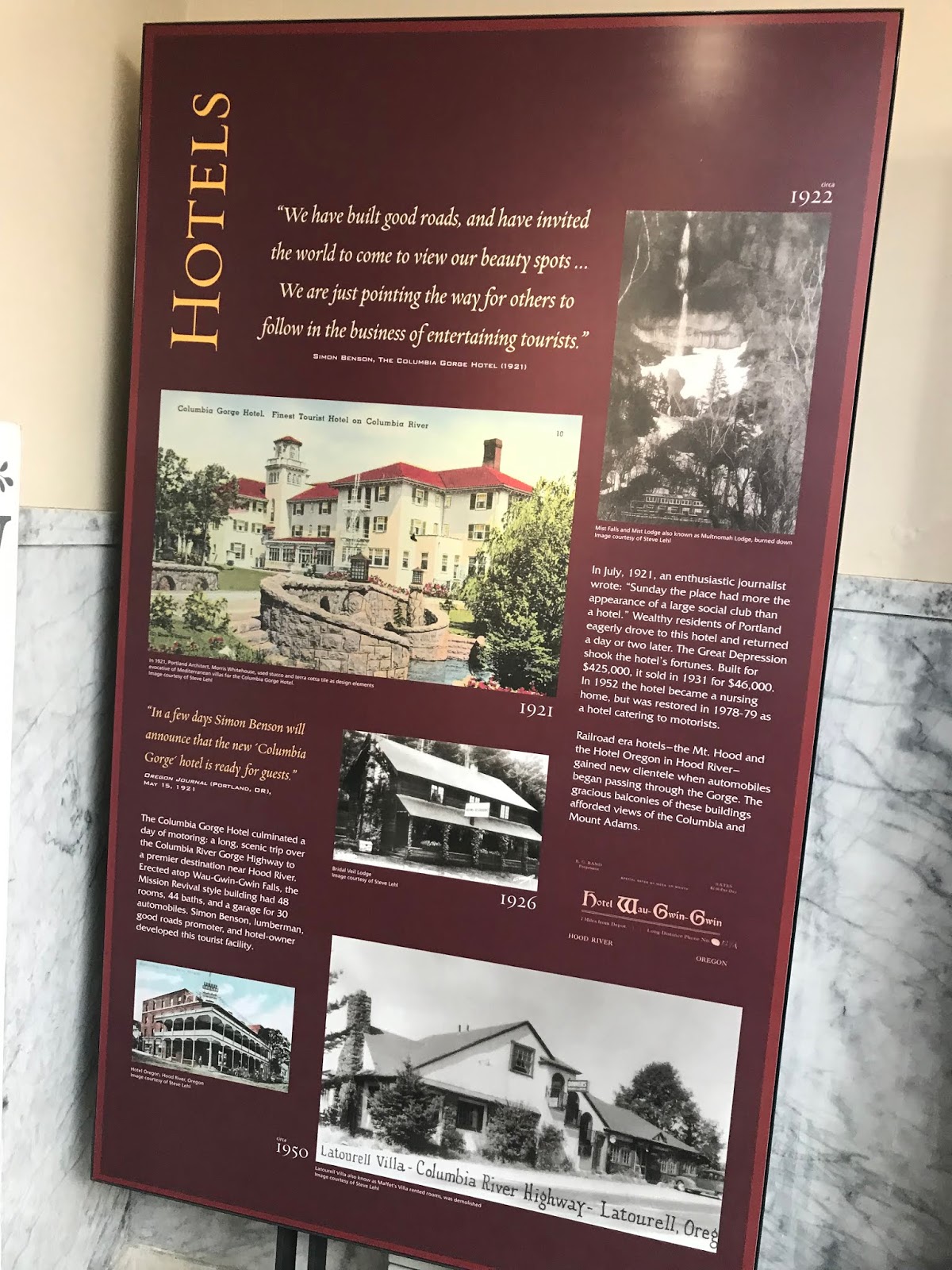 US Route 30/Columbia River Highway; old US 30 on the Historic Columbia ...