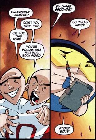 The Legion of Super Bloggers! : Who's Who: Double-Header