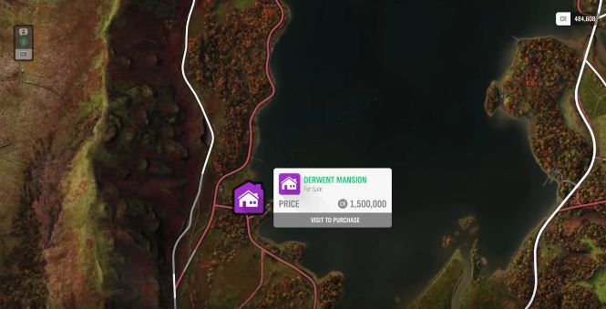 Forza Horizon 4 House Location Maps, Rewards and Price
