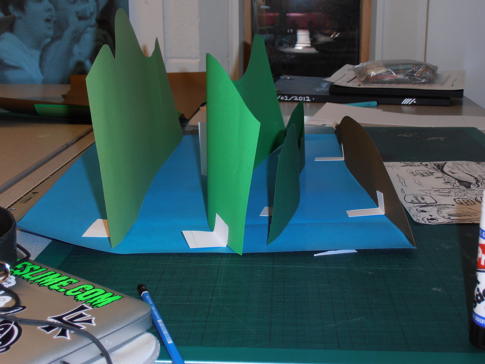 Design Practice: IMAGE - 2D/3D/2D . Papercraft Exploration