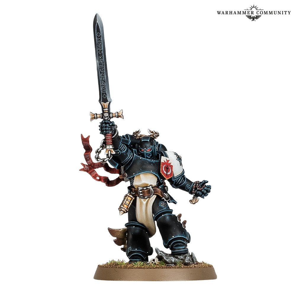 A New Black Templar Emperor's Champion Miniature - Faeit 212
