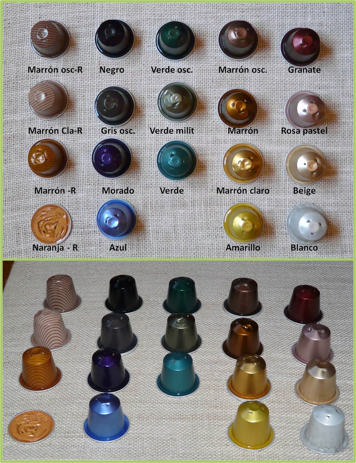 XAFAXARCOS: De qué color quieres tus complementos?!!