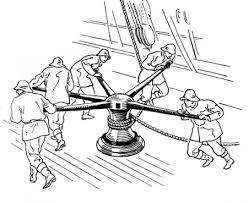 French Vocabulary Illustrated: cabestan