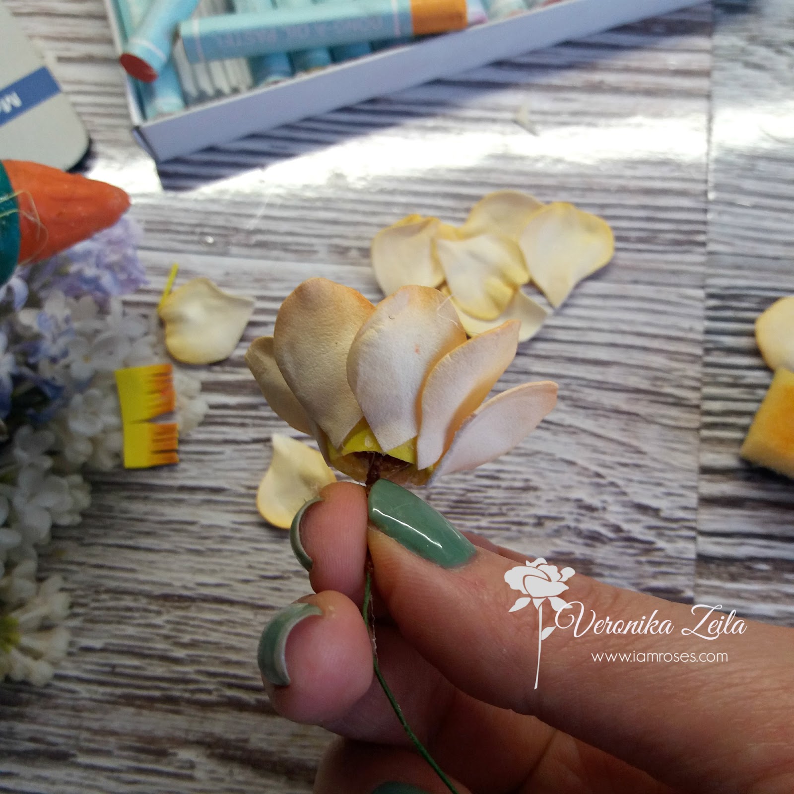 I Am Roses Challenge Blog: Foam Flowers Tutorial