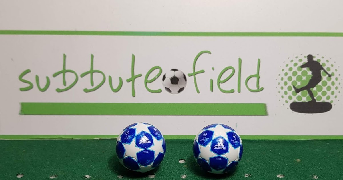 Subbuteo Field: New Champions League Balls
