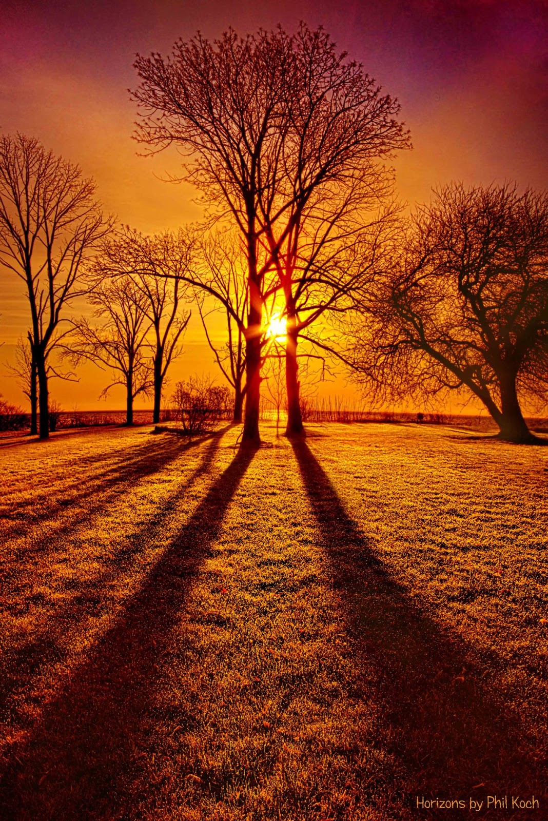 Autumn Sunset ~ Marvelous Nature