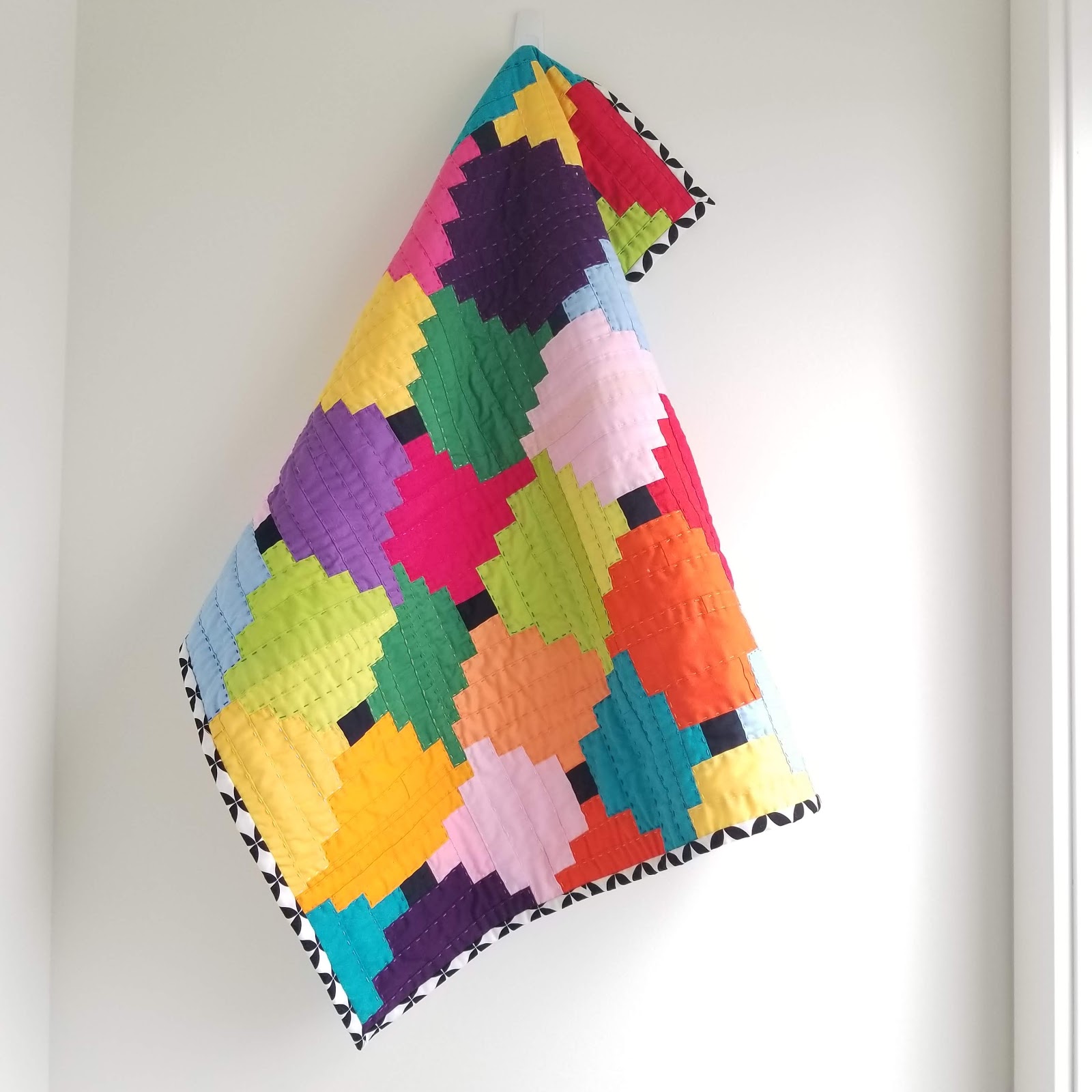 Let's begin sewing...: Courthouse Color Play Quilt