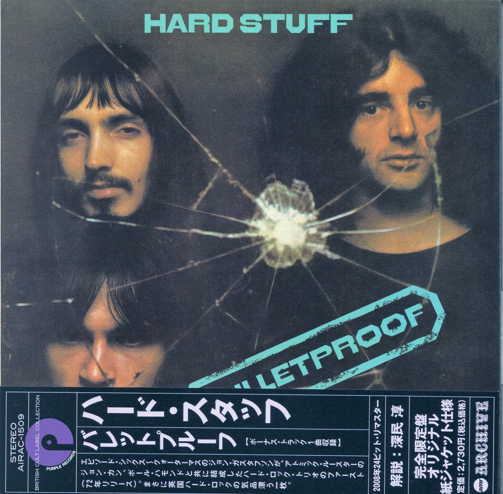 Keep The Music Alive: Hard Stuff - Bulletproof [1972] (Reissue JAP 2008 ...