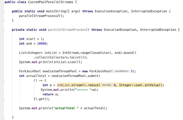 Java 8 Parallel Streams - Custom Thread Pools Examples | JavaProgramTo.com