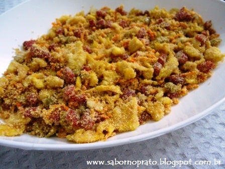 Farofa Simples | Sabor no Prato