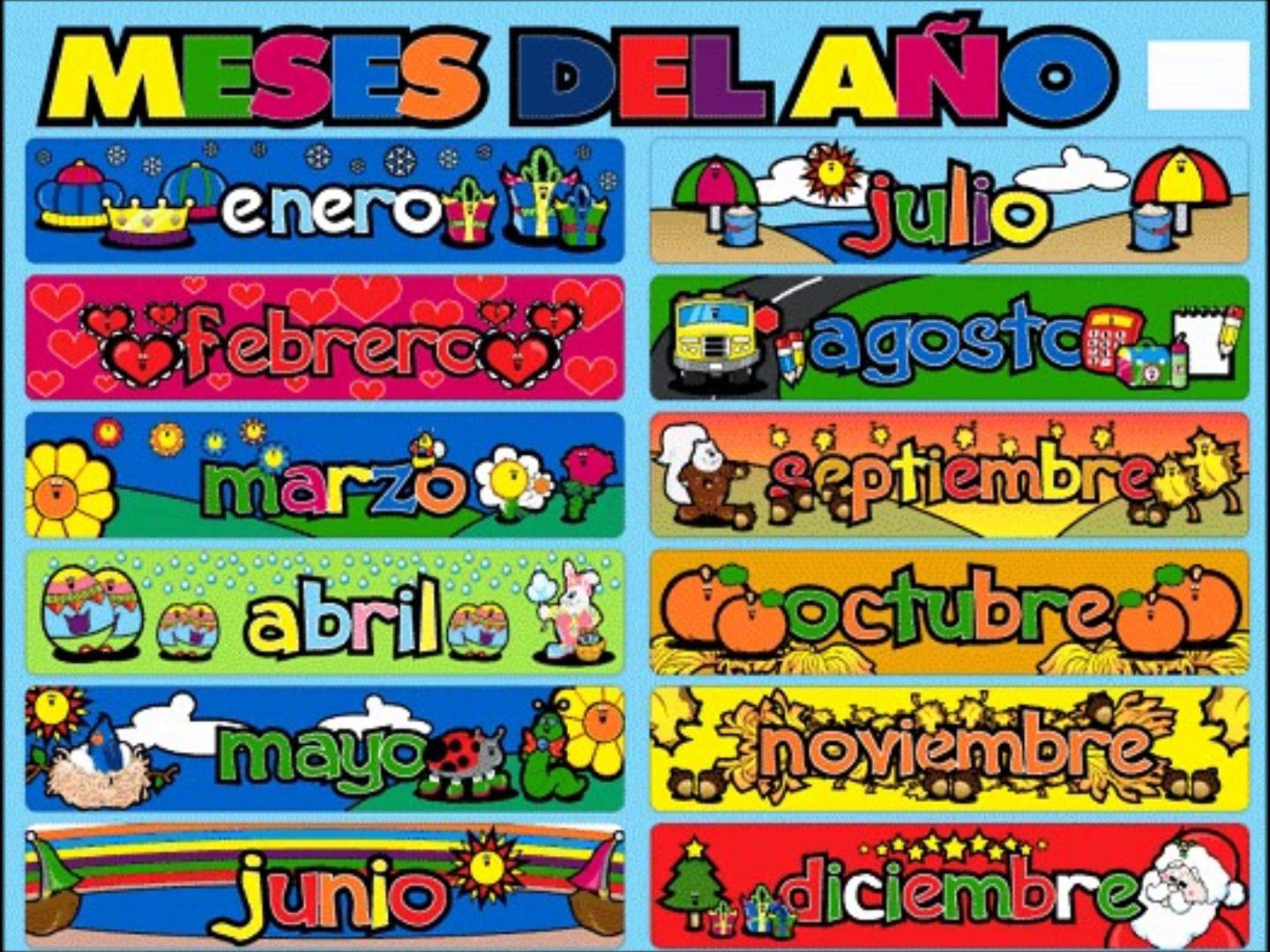 CUENTOS, POEMAS Y CANCIONES PARA NIÑOS: LOS MESES DEL AÑO CUENTOS, POEMAS Y CANCIONES PARA NIÑOS: LOS MESES DEL AÑO