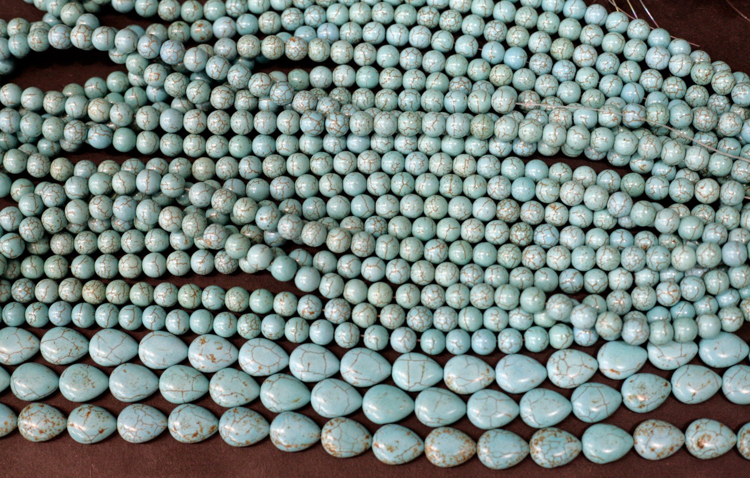 Ben Franklin Crafts and Frame Shop: DIY Magnesite and Silver Bracelet Stack