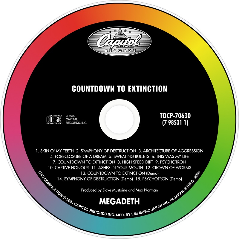 Cries from the Quiet World: Megadeth "Countdown to Extinction"