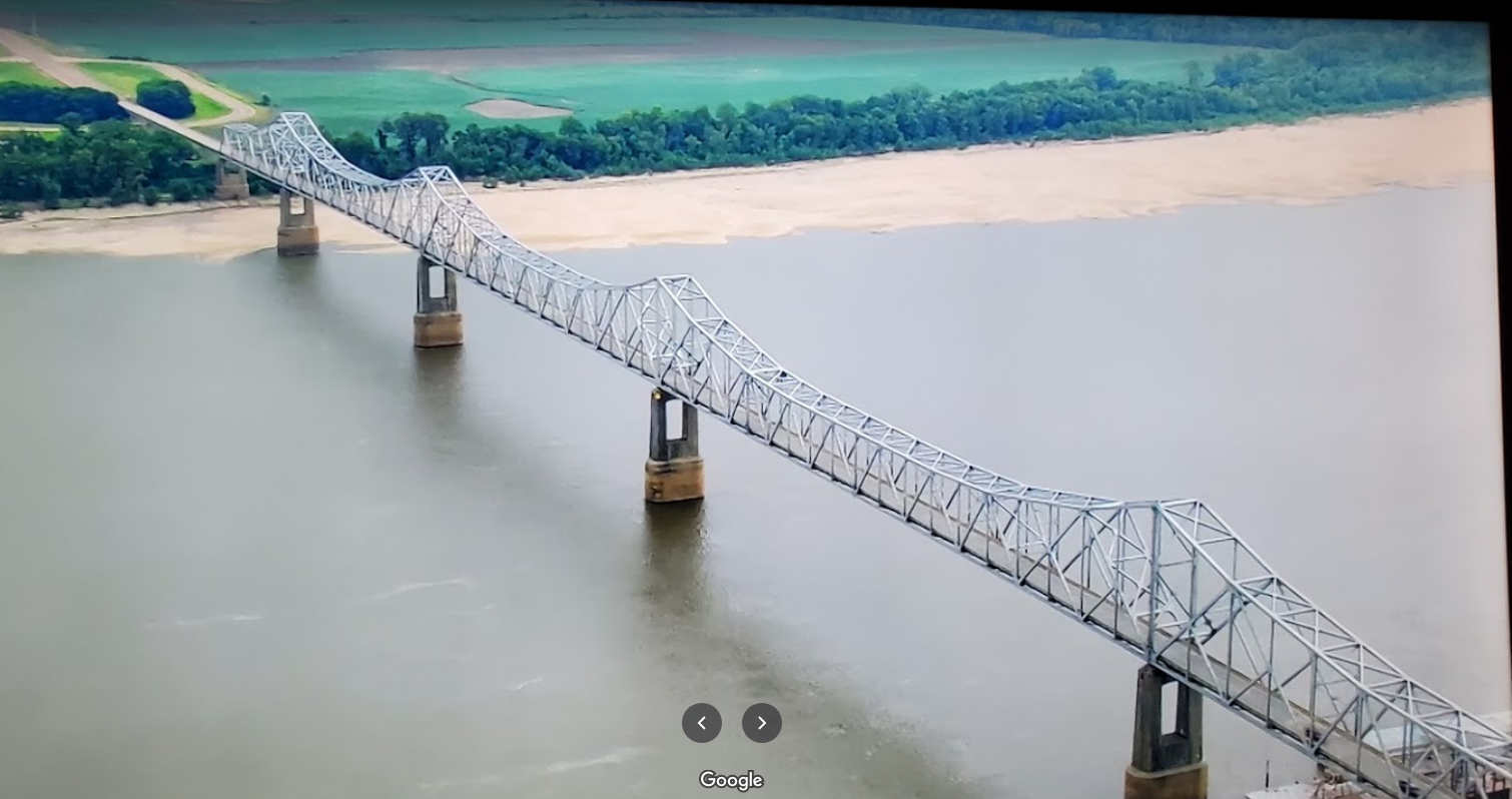 Industrial History: 1961 US-49 Helena Bridge over Mississippi River at ...