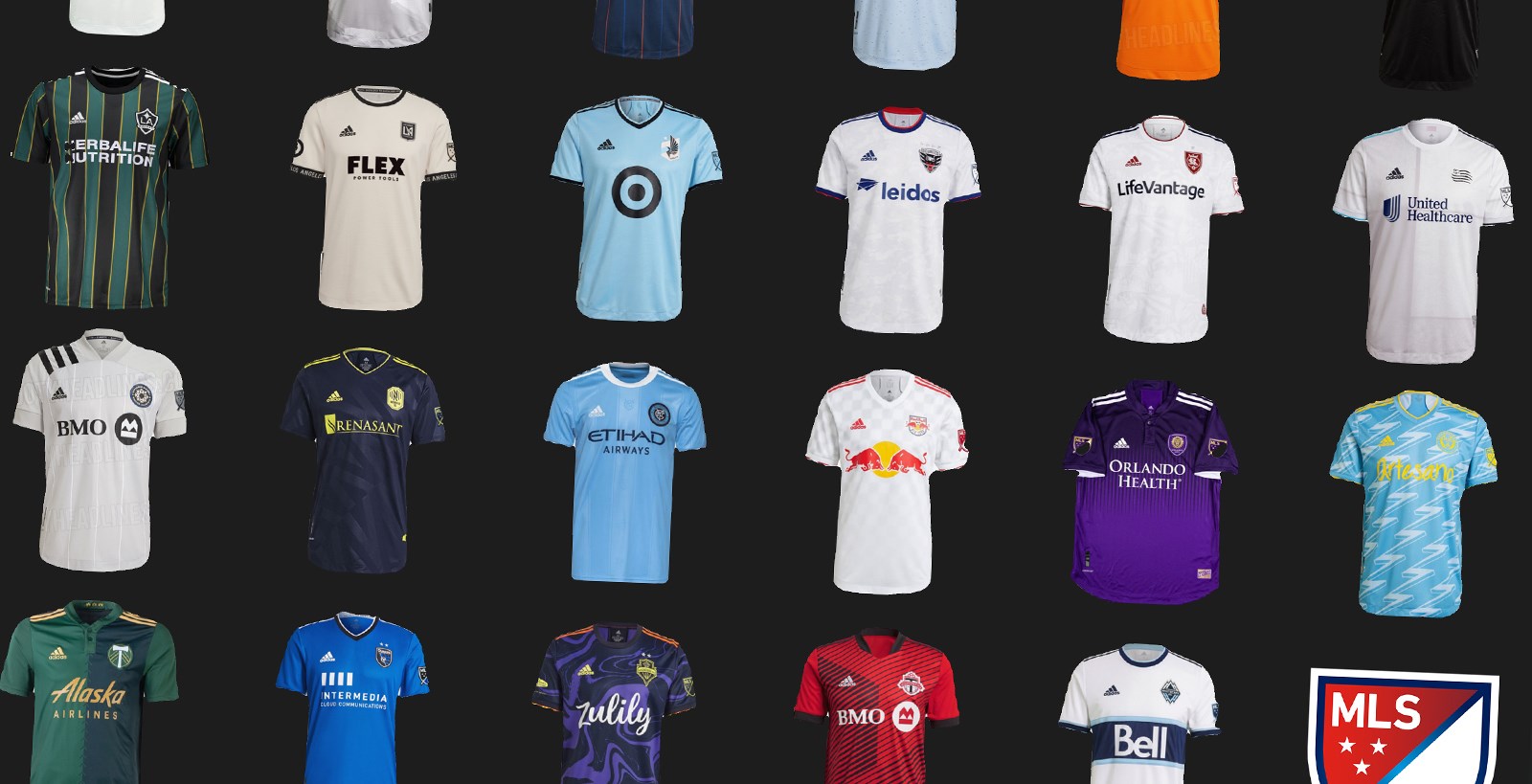 2021 MLS Kit Overview: All 27 Team's (Adidas) Jerseys Released - Footy ...