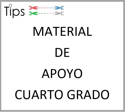 TIPS (material de apoyo) 4° PRIMARIA
