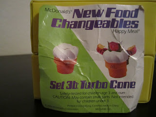 Diary of a Dorkette: Toy Chest Tuesday! McDonald's Turbo Cone!!!!!