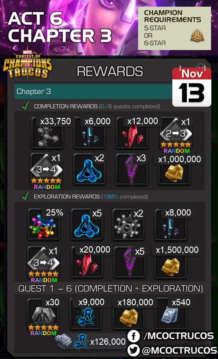 MCOC Act 6 Chapter 3 Guide | Act 6.3 Easy Paths - First Run