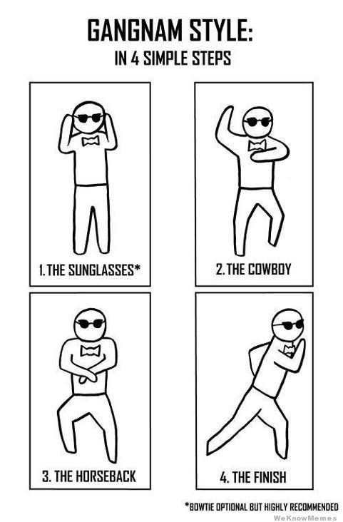 Different Versions Funny Gangnam Style
