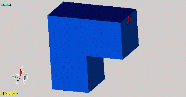 Topology Optimization: Topo BESO 3D L-form structure