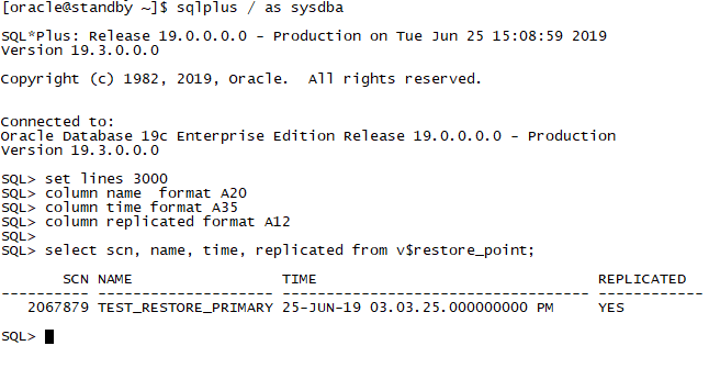 Oracle Blog Tipstricks Oracle Database 19c New Feature Propagate Restore Points From