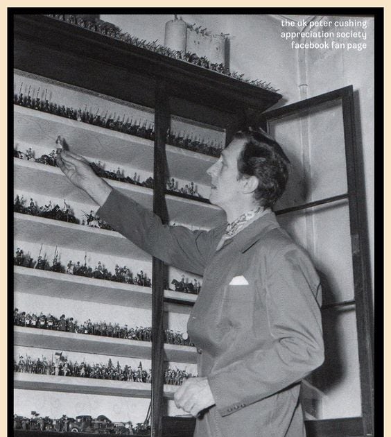 Baber on wargames: Peter Cushing - Wargamer (a few more images added 30 ...