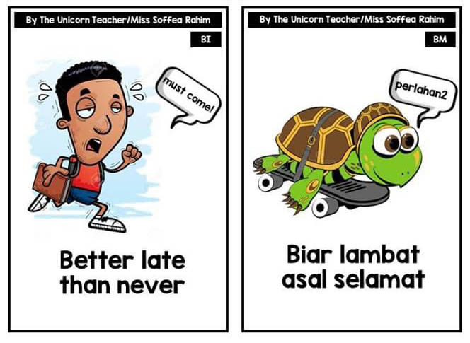 20 Peribahasa Melayu Vs Peribahasa English Yang Serupa Tapi Tak Sama