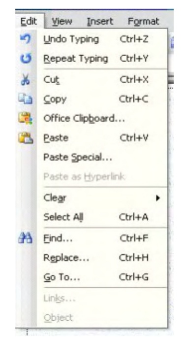 Macam-macam Elemen aplikasi ms.word beserta penjelasannya