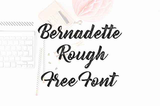 DLOLLEYS HELP: Bernadette Rough Free Font