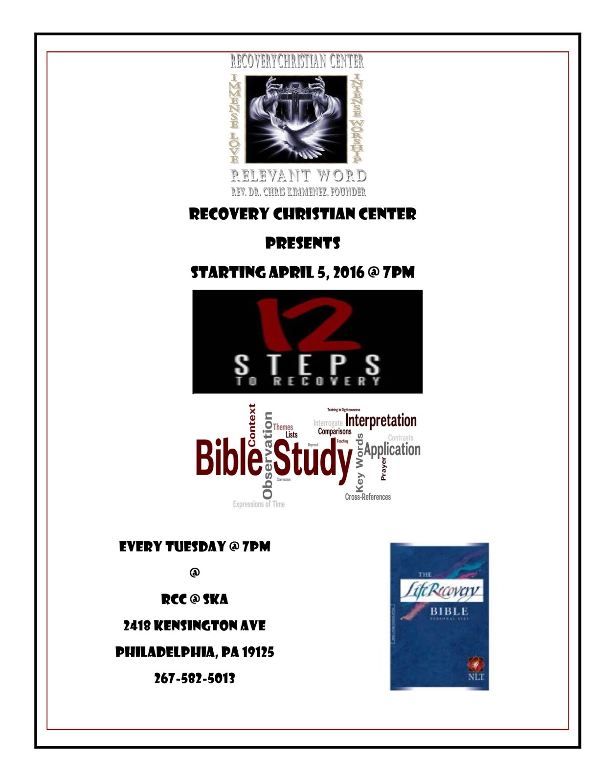 Recovery Christian Center Launching 12 Steps To Recovery Bible Study recovery-christian-center-launching-12-steps-to-recovery-bible-study