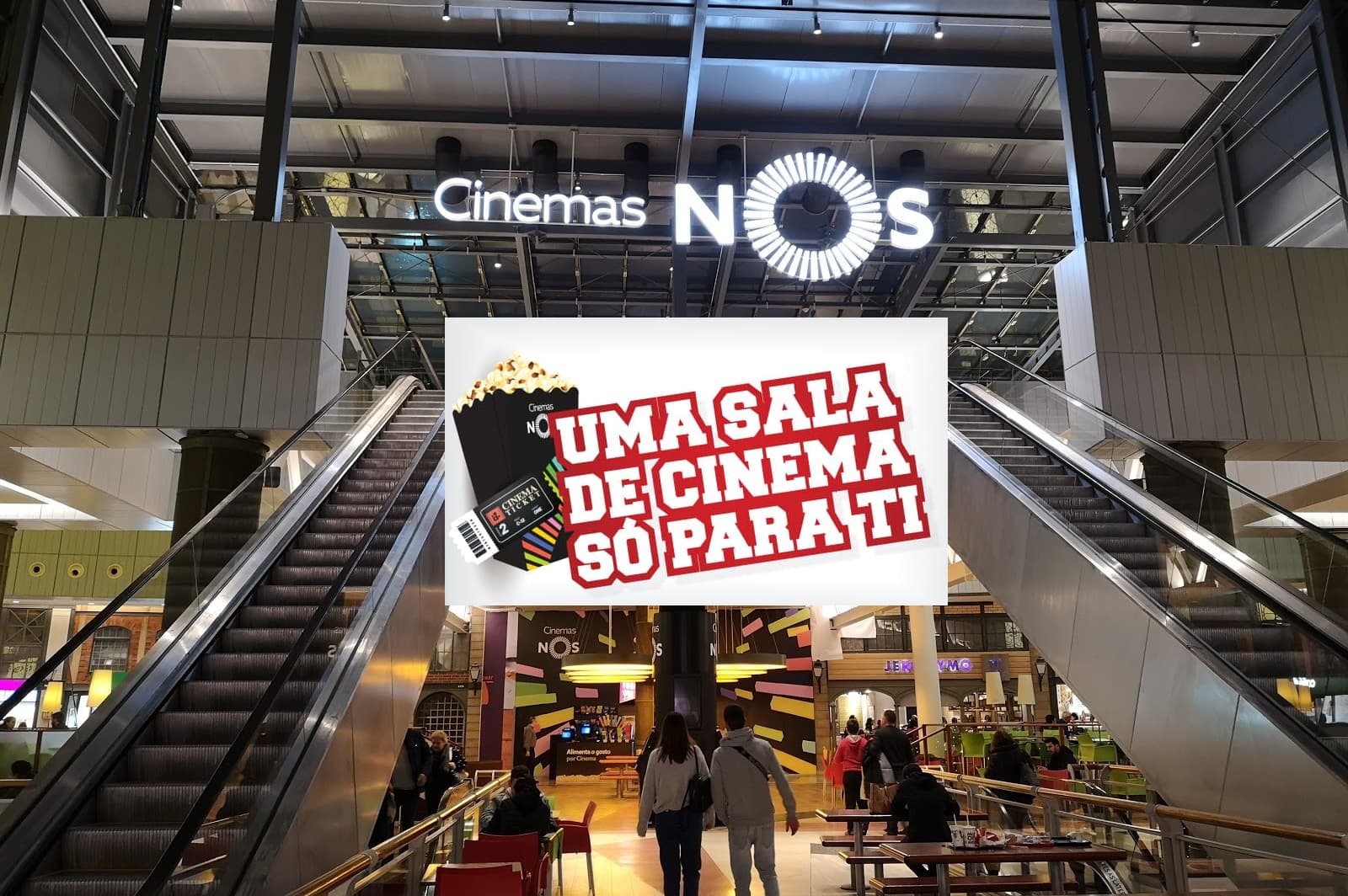 Um Dia fui ao Cinema: NOS aluga salas de cinema por €120