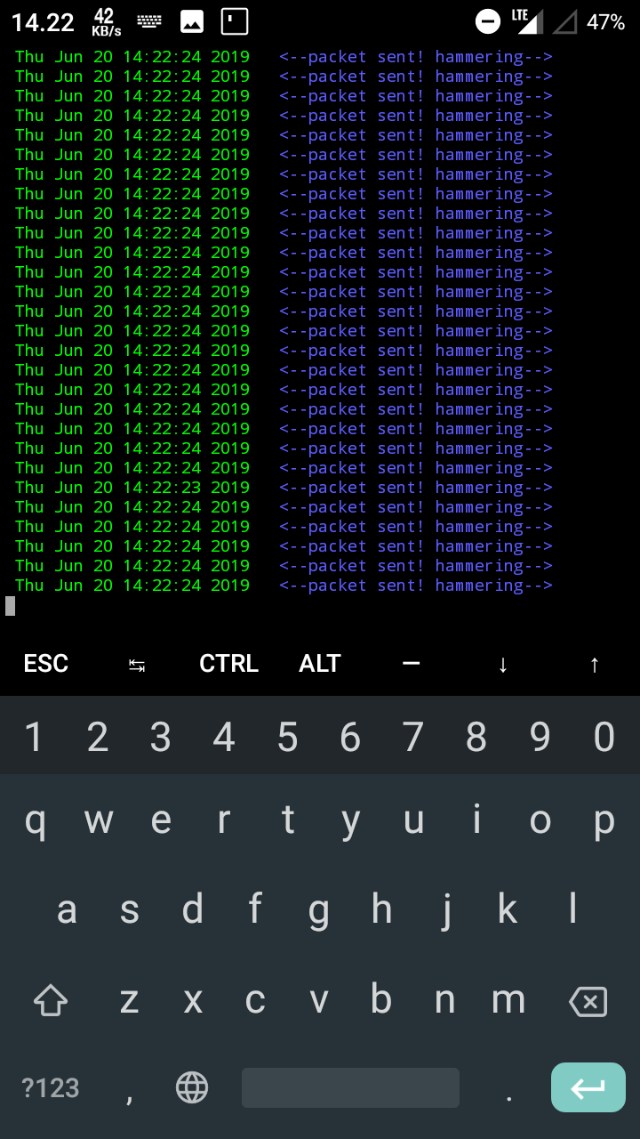Tutorial Termux 2019 | Cara DDos Hammer