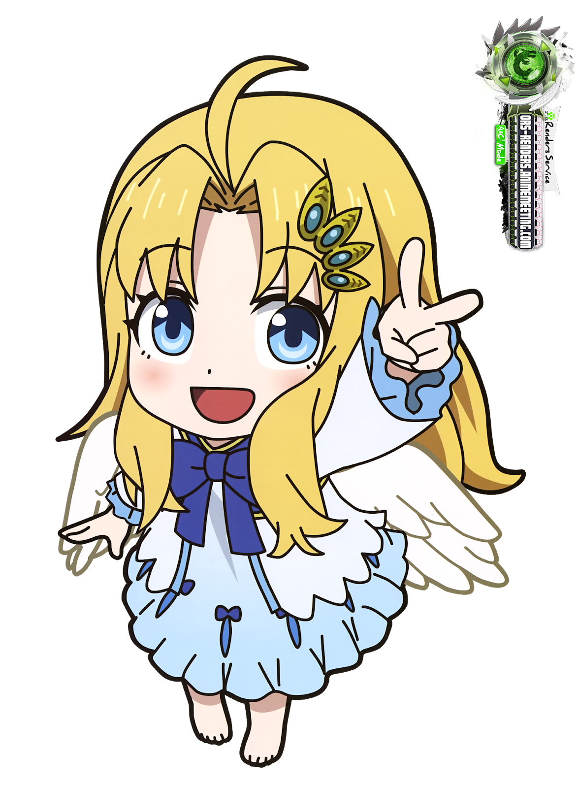 Isekai Quartet:Filo Hyper Kawaiii Chibi HD Render