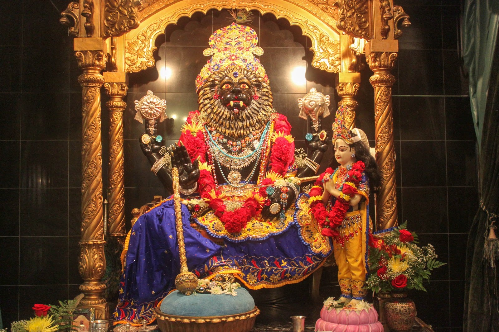 Krishna's Creations...: Shri Krishna's abode in New Vrindaban, WV...3