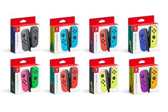 Joy-Con já possuem oficialmente mais de 100 combinações diferentes ...