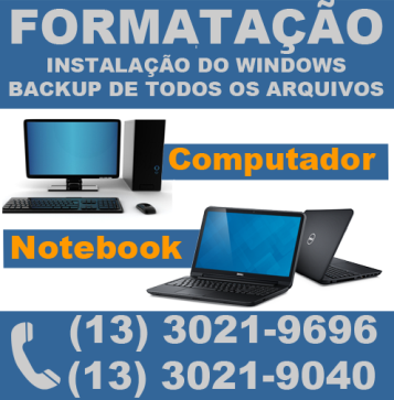 Formatação e Instalação do Windows 10 em Santos / SP: Formatação ...